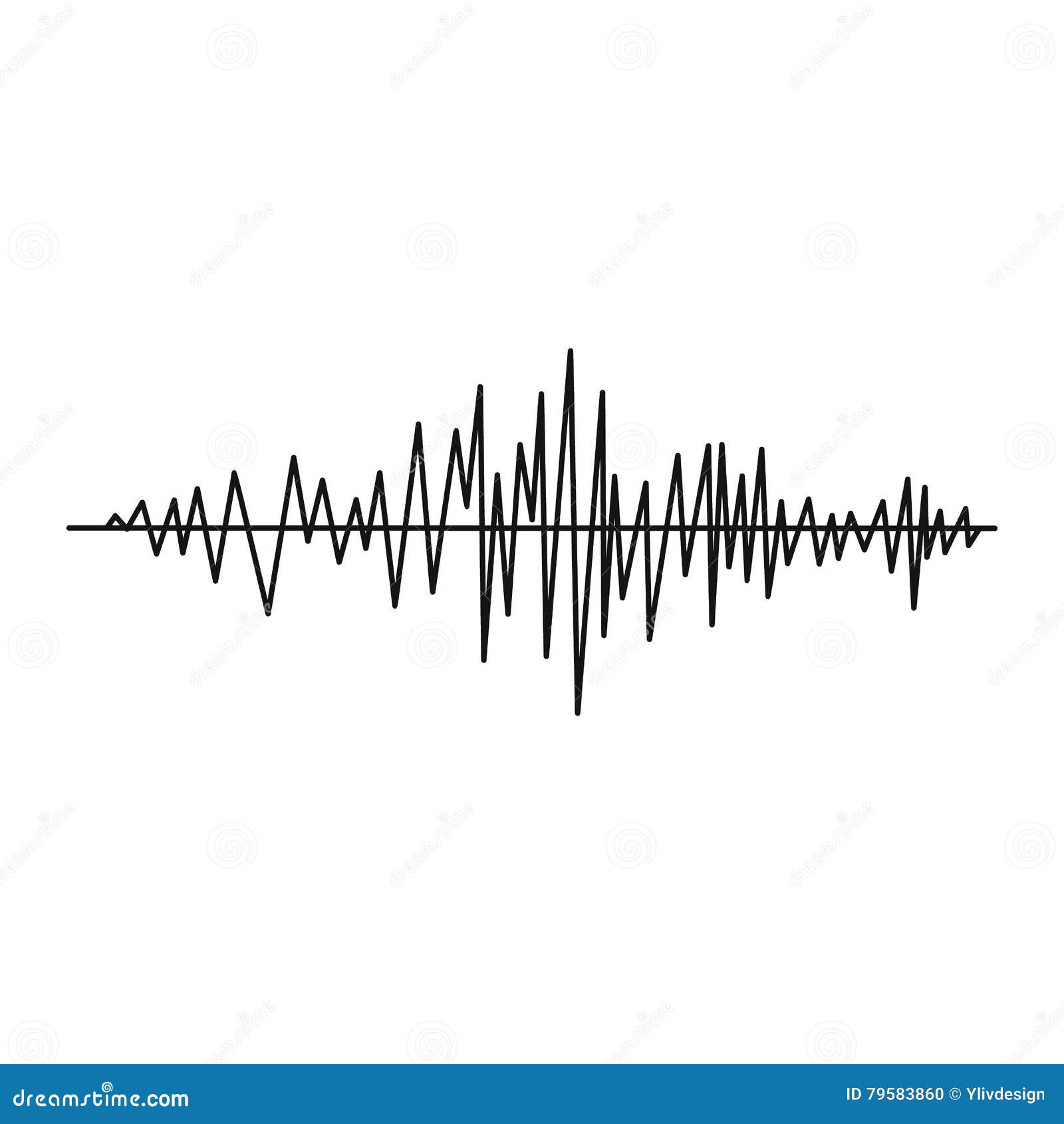 Sound Wave Icon, Simple Style Stock Vector - Illustration of disco ... Sound Wave Icon, Simple Style Stock Vector - Illustration of disco ...