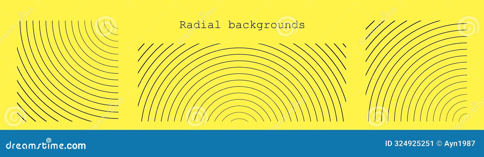 Sound Wave Irradiation or Circular Vibrations on the Water Surface. Set ...