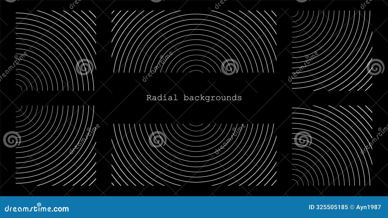 Sound Wave Irradiation or Circular Vibrations on the Water Surface. Set ...