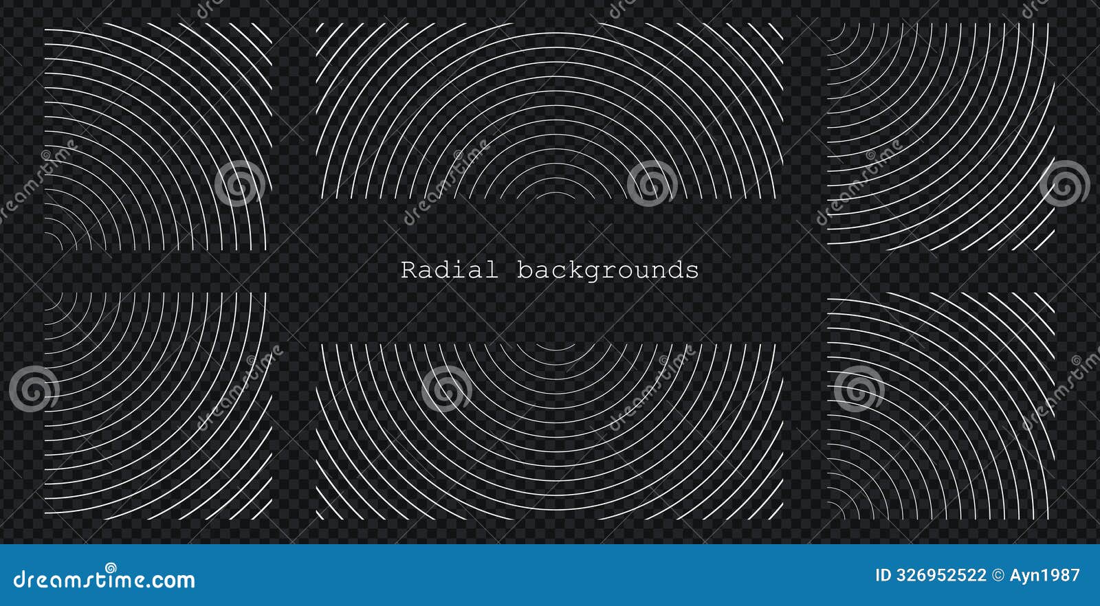 Sound Wave Irradiation or Circular Vibrations on the Water Surface. Set ...