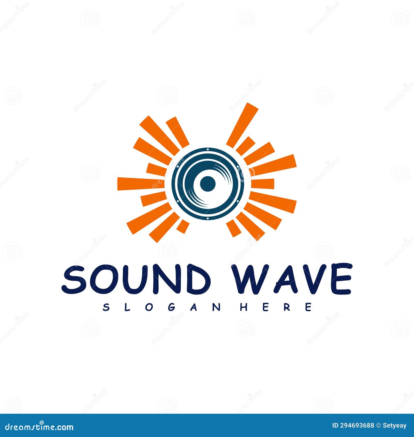 Sound Wave Logo Design Concept Vector. Sound Wave Illustration Design ...