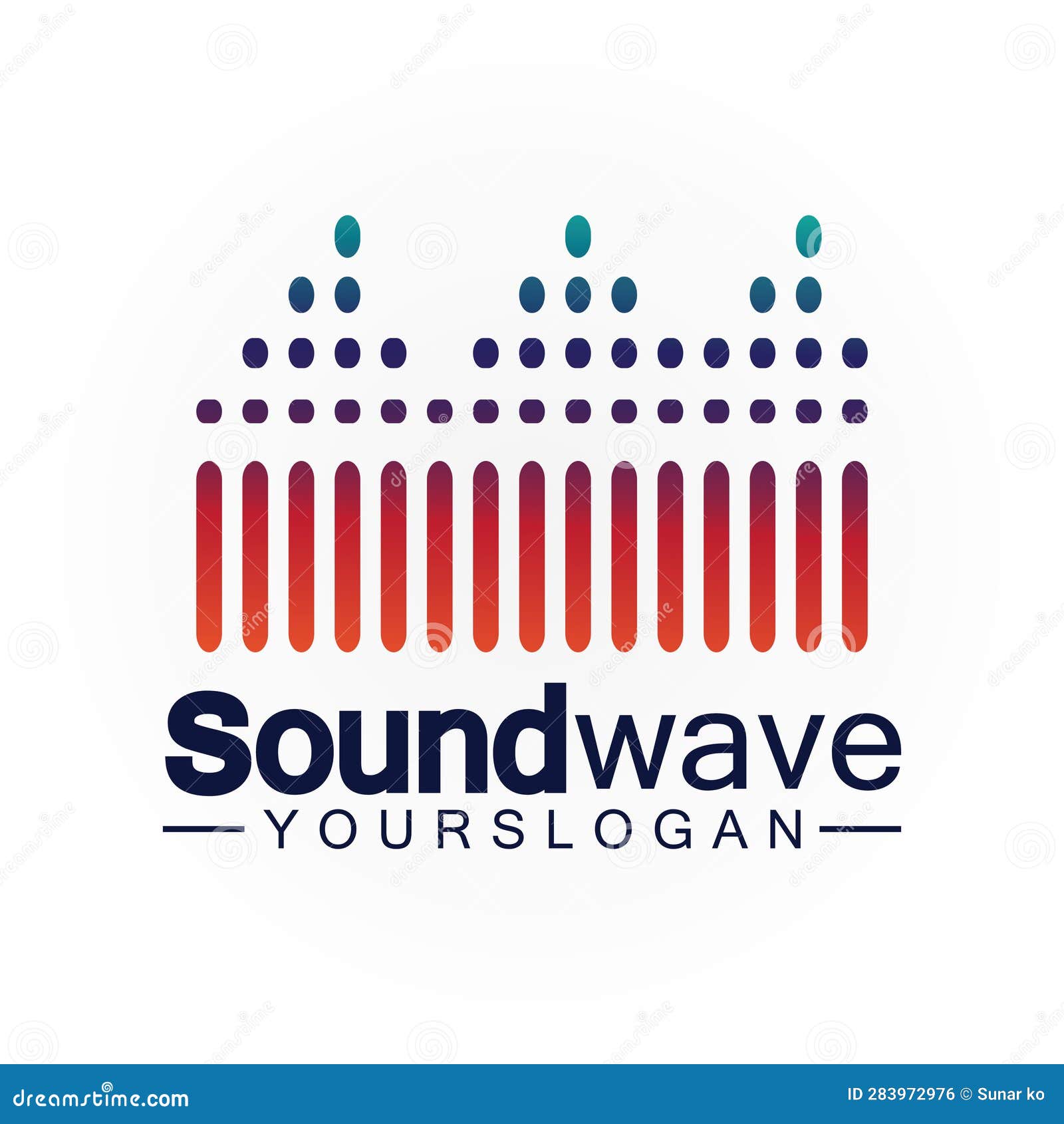 Sound Wave Logo and Symbol Vector Stock Vector - Illustration of design ...