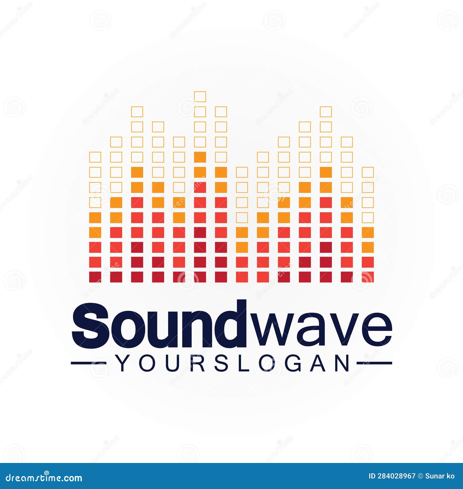 Sound Wave Logo and Symbol Vector Stock Vector - Illustration of ...