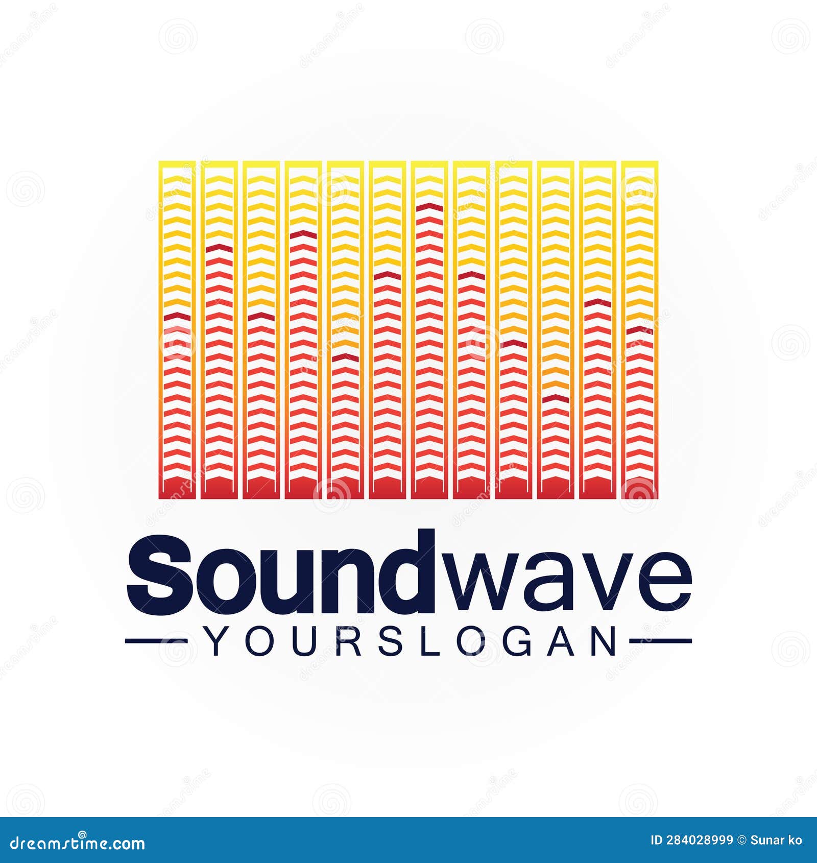 Sound Wave Logo and Symbol Vector Stock Vector - Illustration of ...