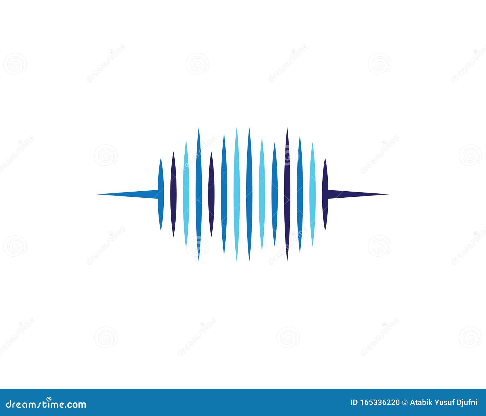 Waveform Display Of Electric Signals Vector Illustration ...