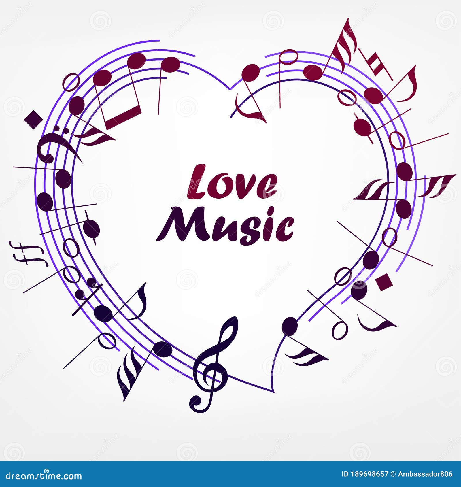 Sound Wave with Musical Notation. Note Sheet Vector Background Stock ...