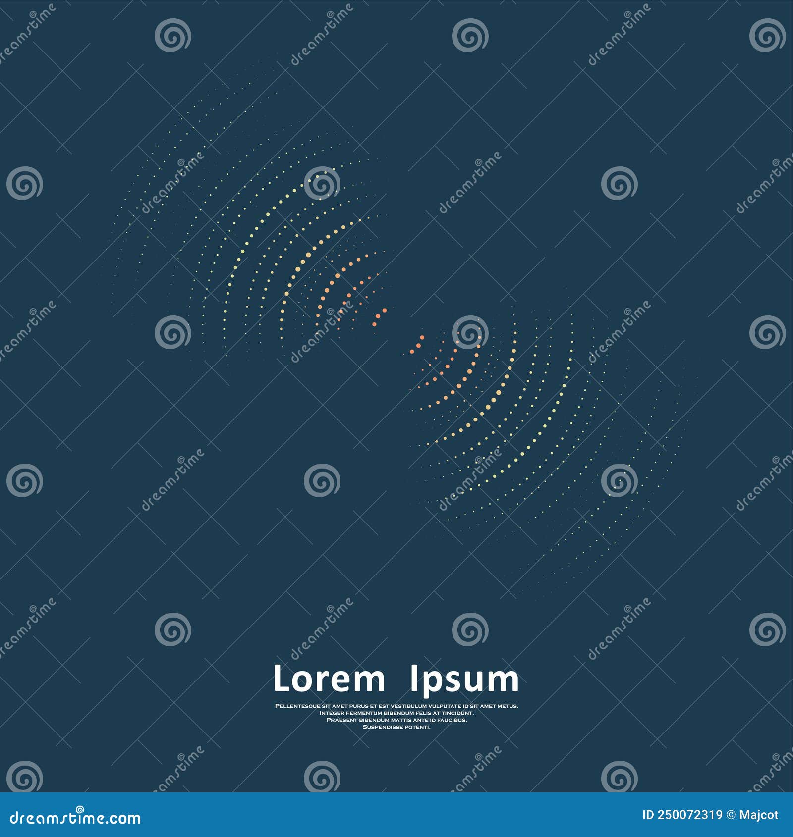 Sound wave poster stock vector. Illustration of frequency - 250072319