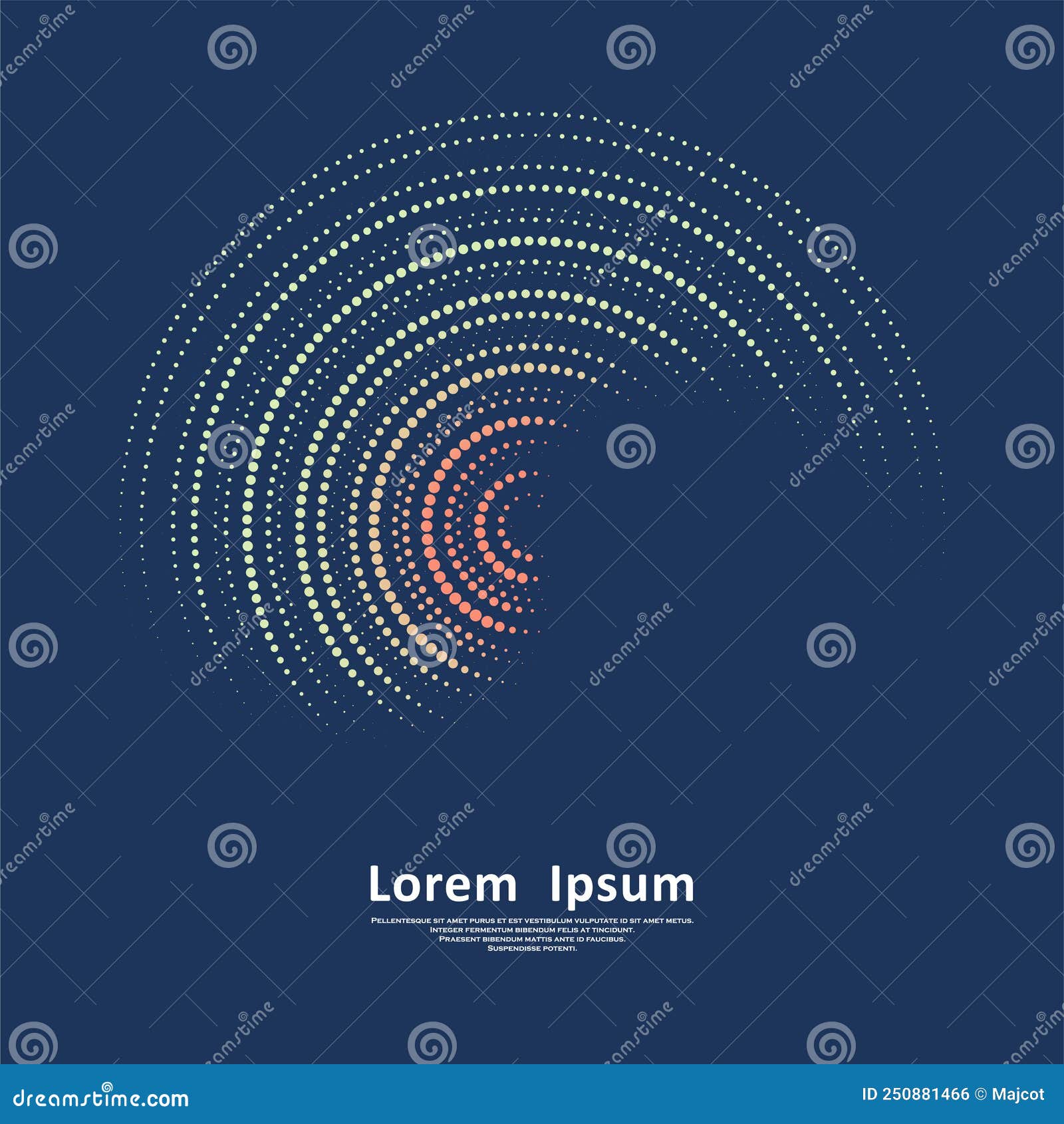 Sound wave poster stock vector. Illustration of audio - 250881466