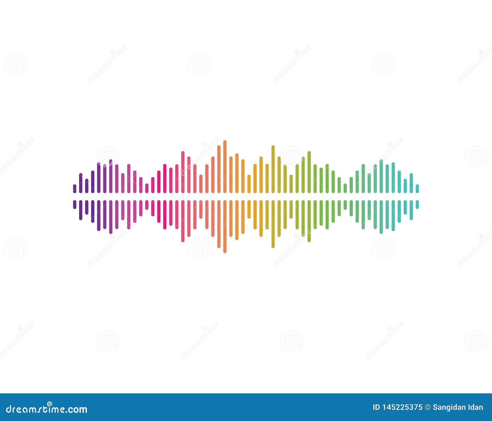 Sound Wave,pulse Ilustration Logo Vector Icon Stock Vector ...