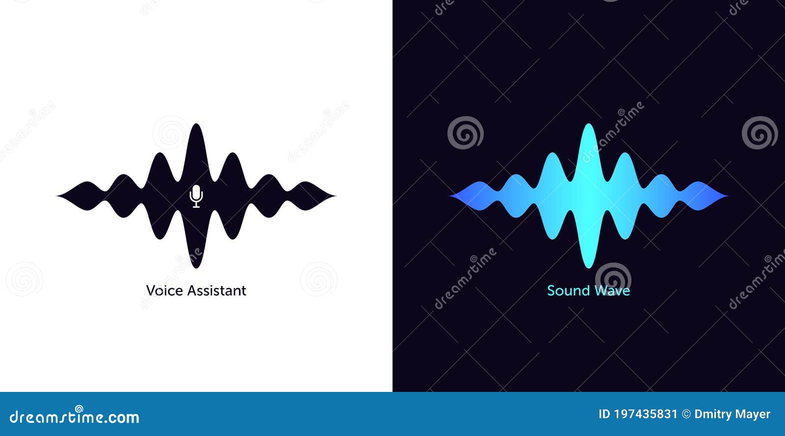 Sound Wave Shape with Microphone for Virtual Voice Assistant. Abstract ...