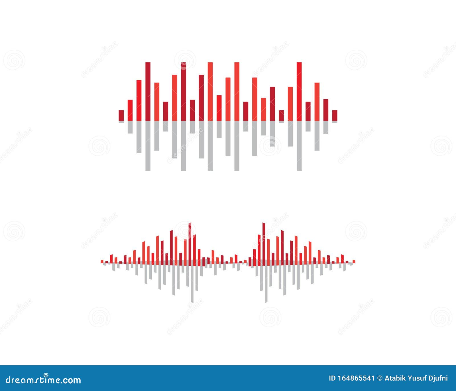 Waveform Display Of Electric Signals Vector Illustration ...