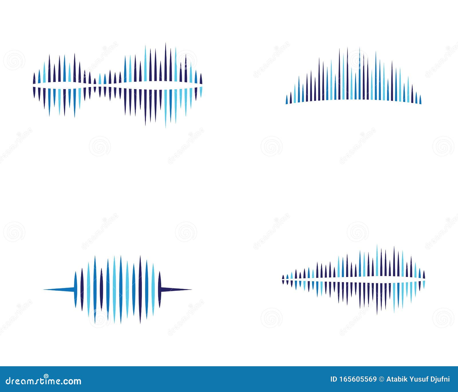 Waveform Display Of Electric Signals Vector Illustration ...