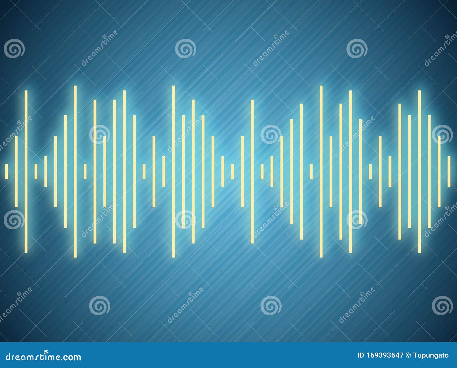 Sound waves abstract stock illustration. Illustration of beat - 169393647