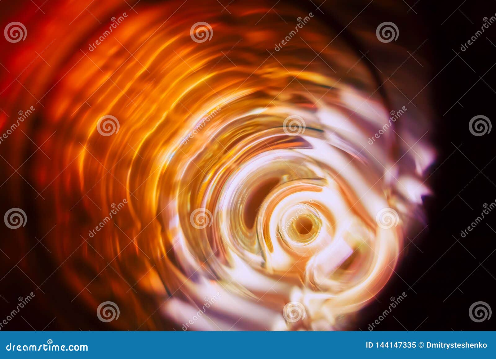 Sound Waves in the Dark in Full Color Stock Image - Image of harmony ...