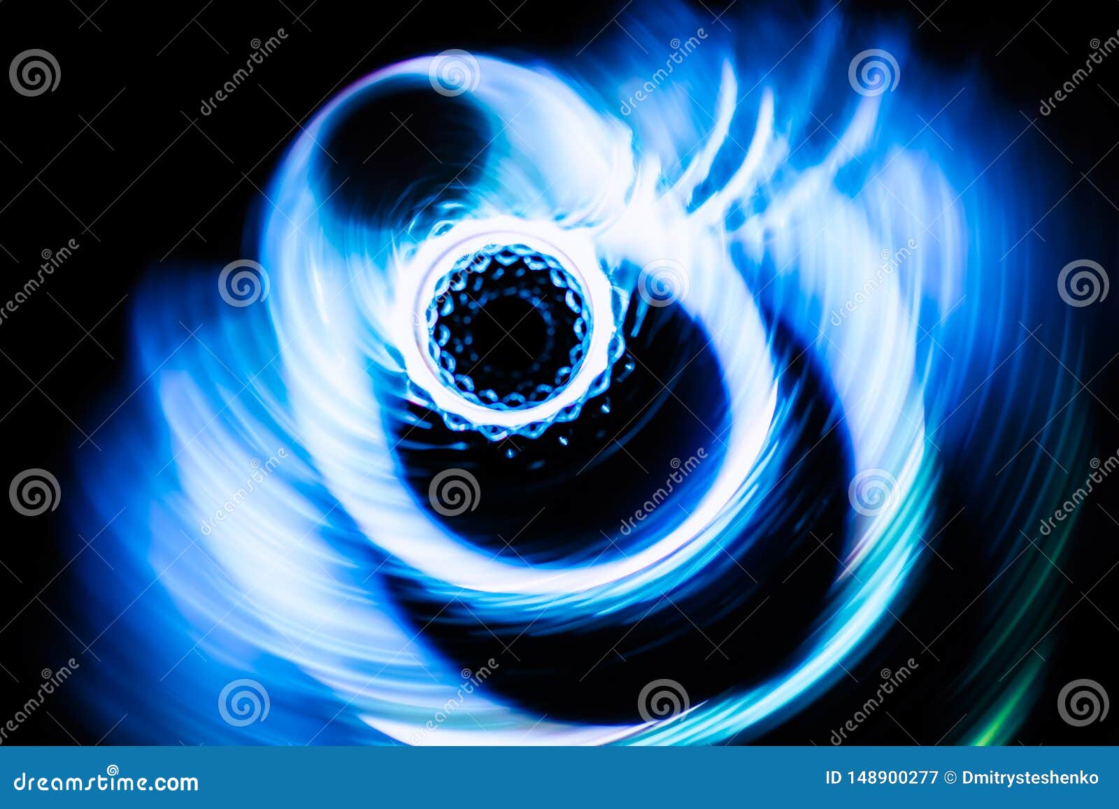 Sound Waves in the Dark in Full Color Stock Image - Image of abstract ...