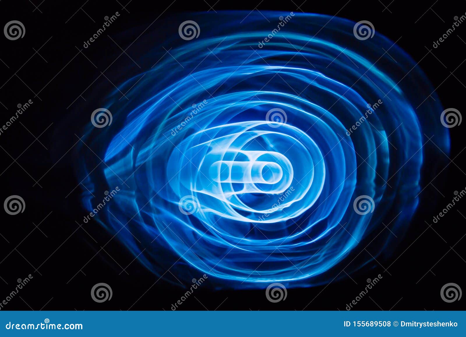 Sound waves in the dark stock photo. Image of gate, light - 155689508