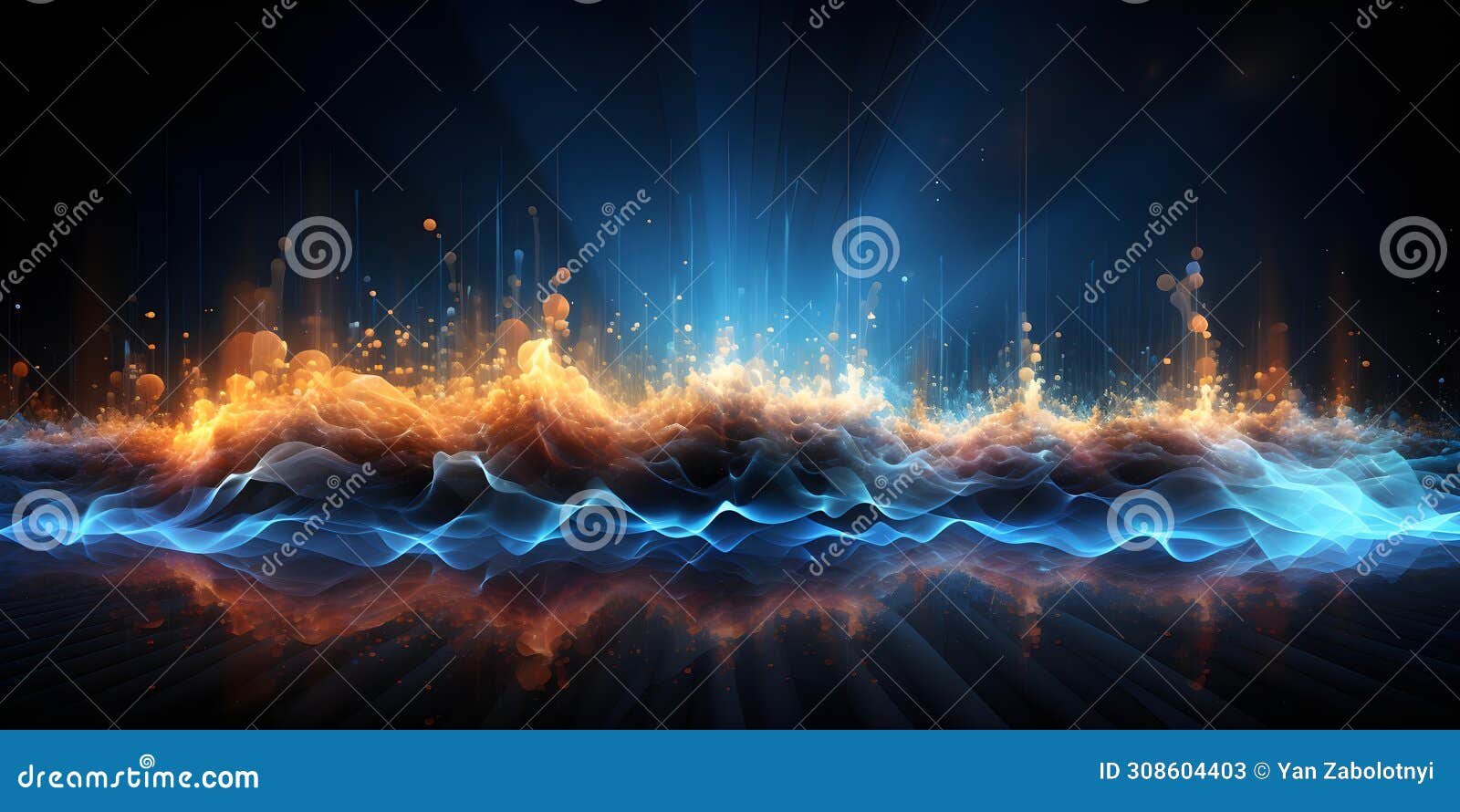 Sound Waves Increasing in Size Representing the Power and Versatility ...