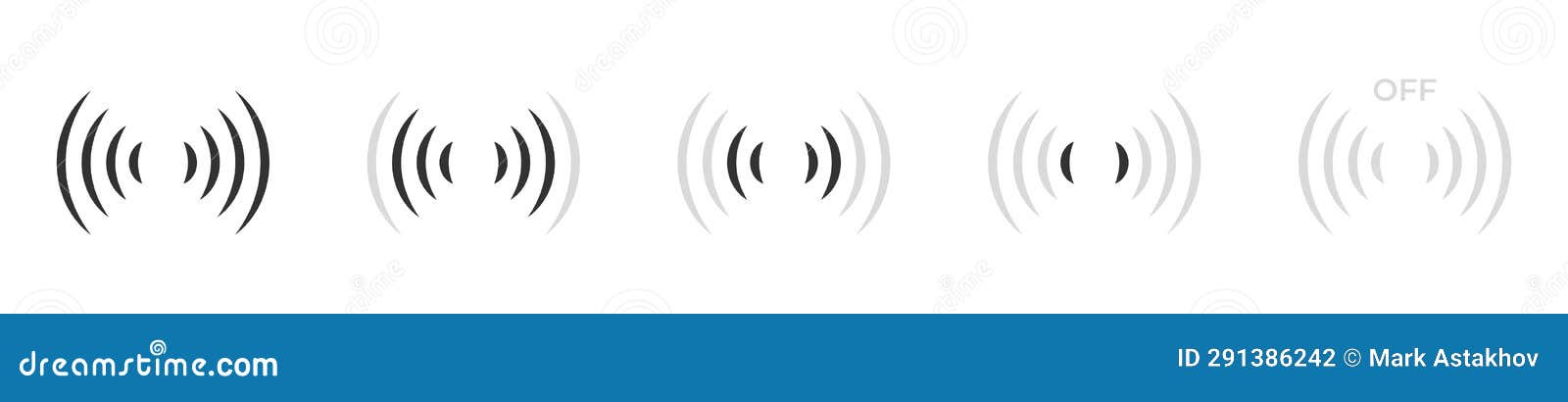 Sonar Wave Sign. Vector Illustration. Radar Icon | CartoonDealer.com ...