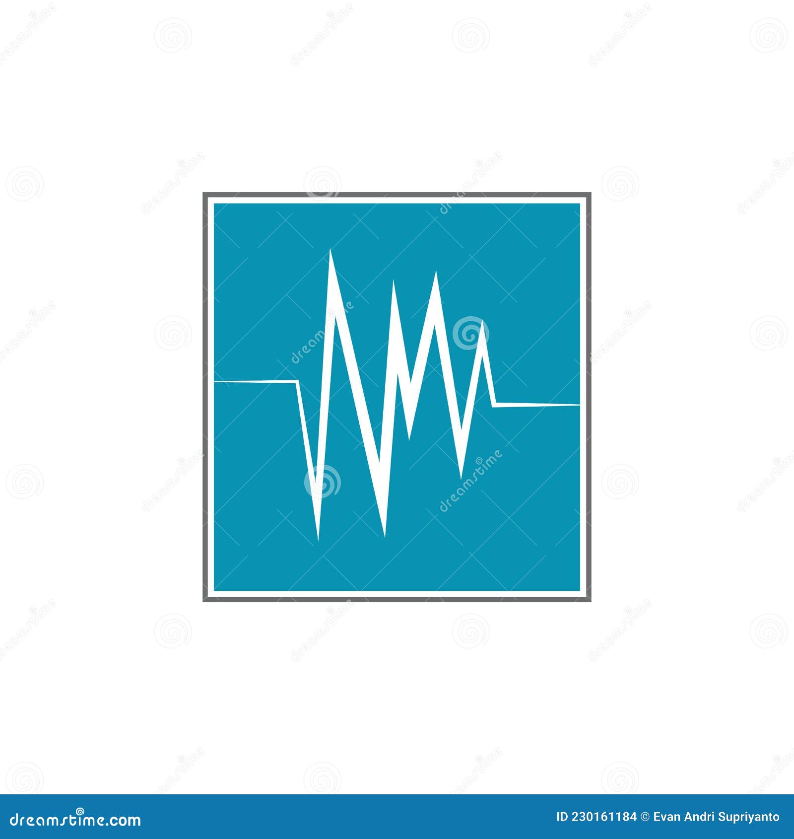 Sound Waves Vector Illustration Design Template Stock Vector ...