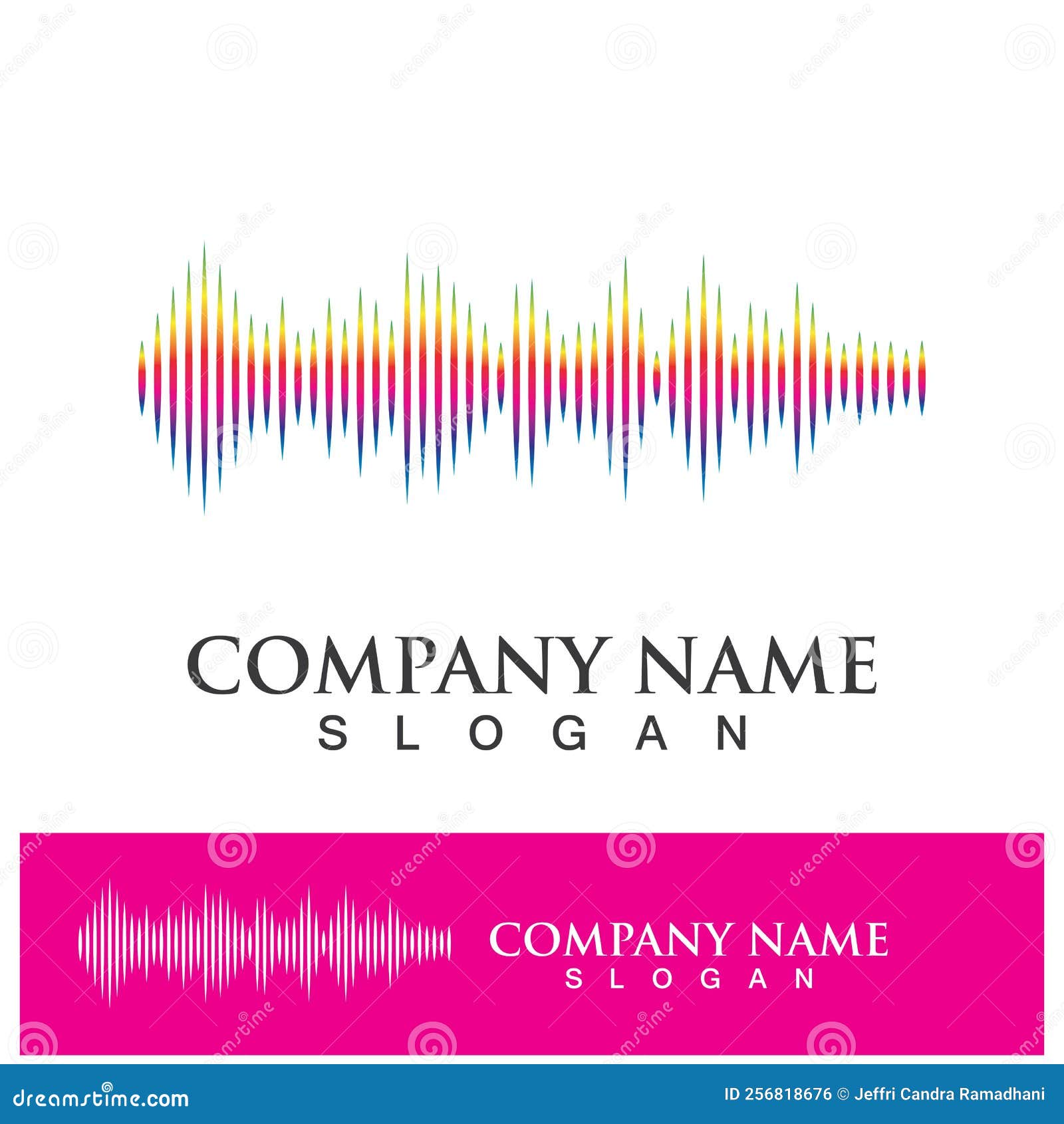 Sound Waves Vector Illustration Stock Vector - Illustration of listen ...