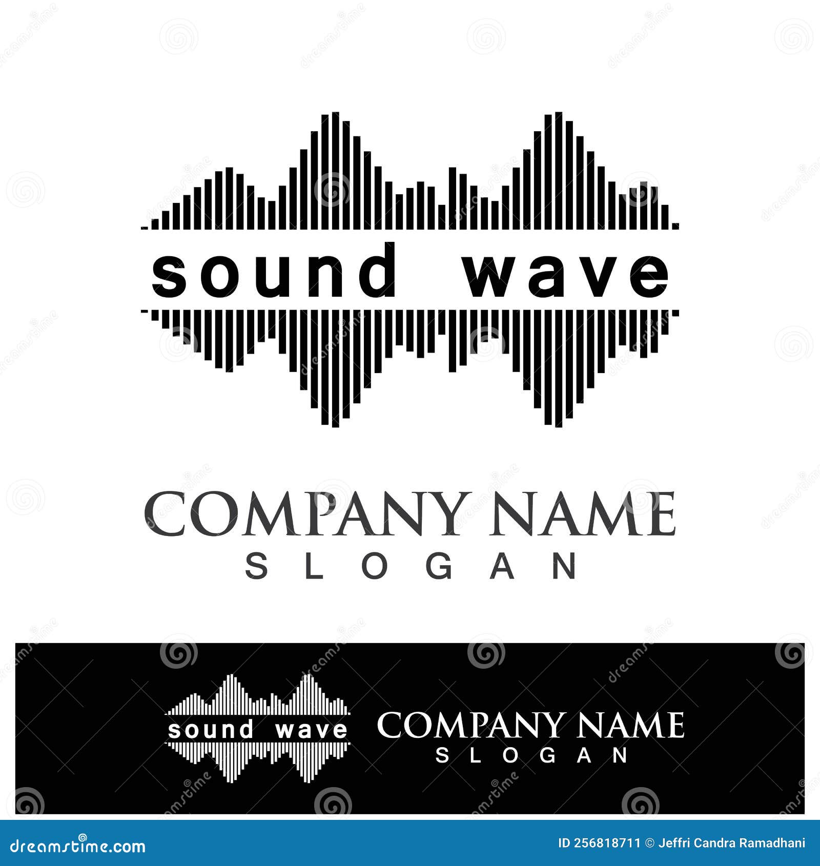 Sound Waves Vector Illustration Stock Vector - Illustration of level ...