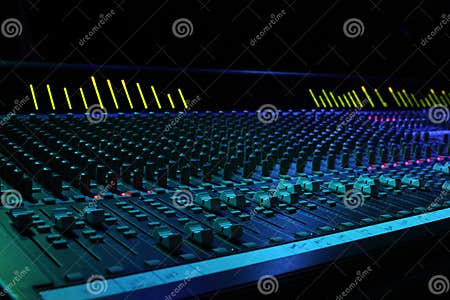 Soundboard stock photo. Image of soundboard, sr40, stage - 14285888