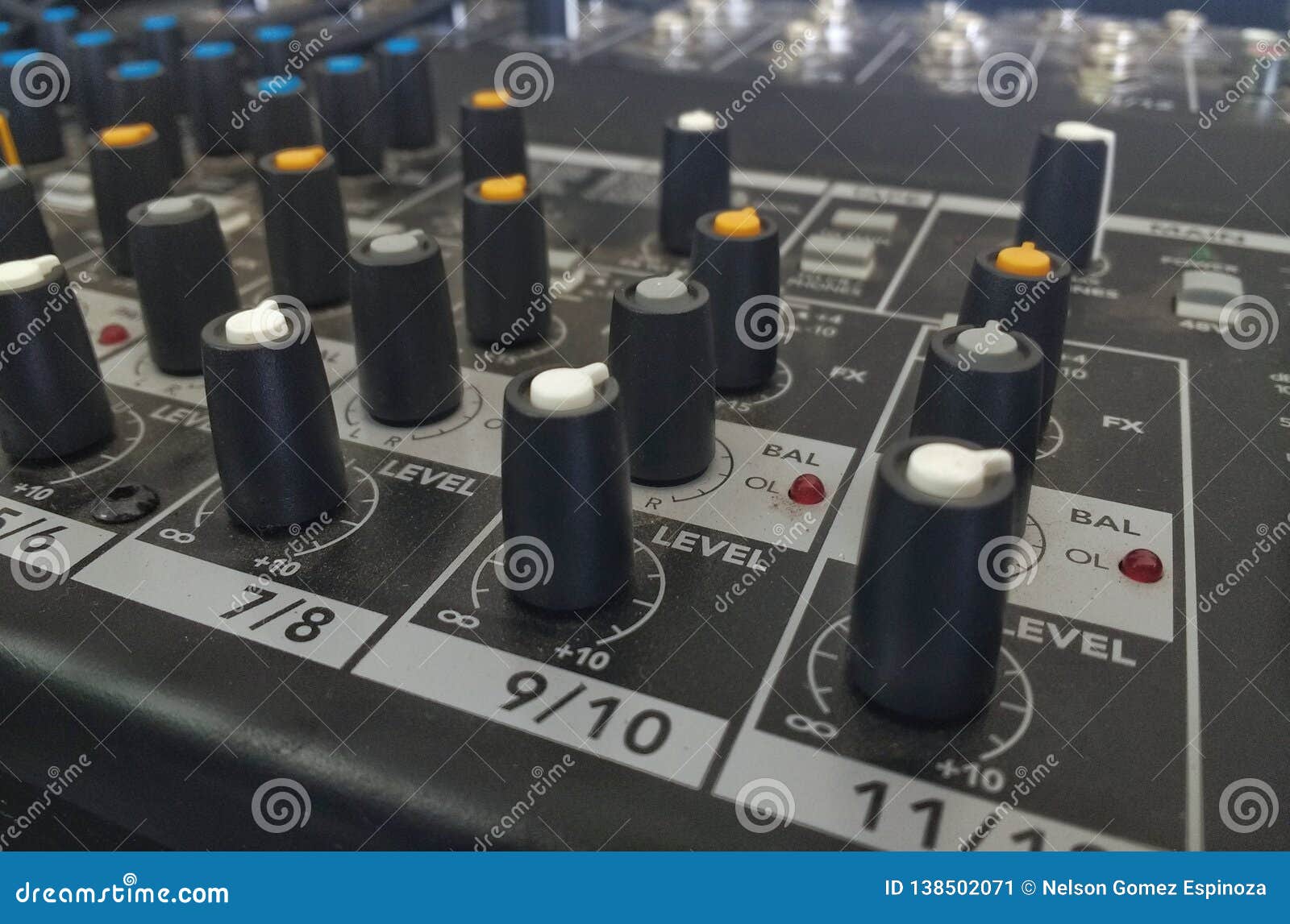 Soundboard stock image. Image of tool, deck, levels - 138502071