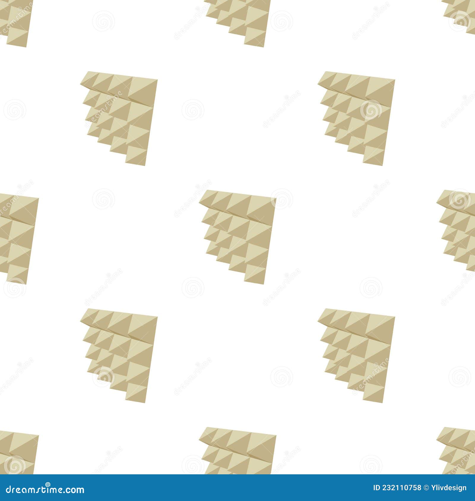 Soundproof Panel Pattern Seamless Vector Stock Vector - Illustration of ...