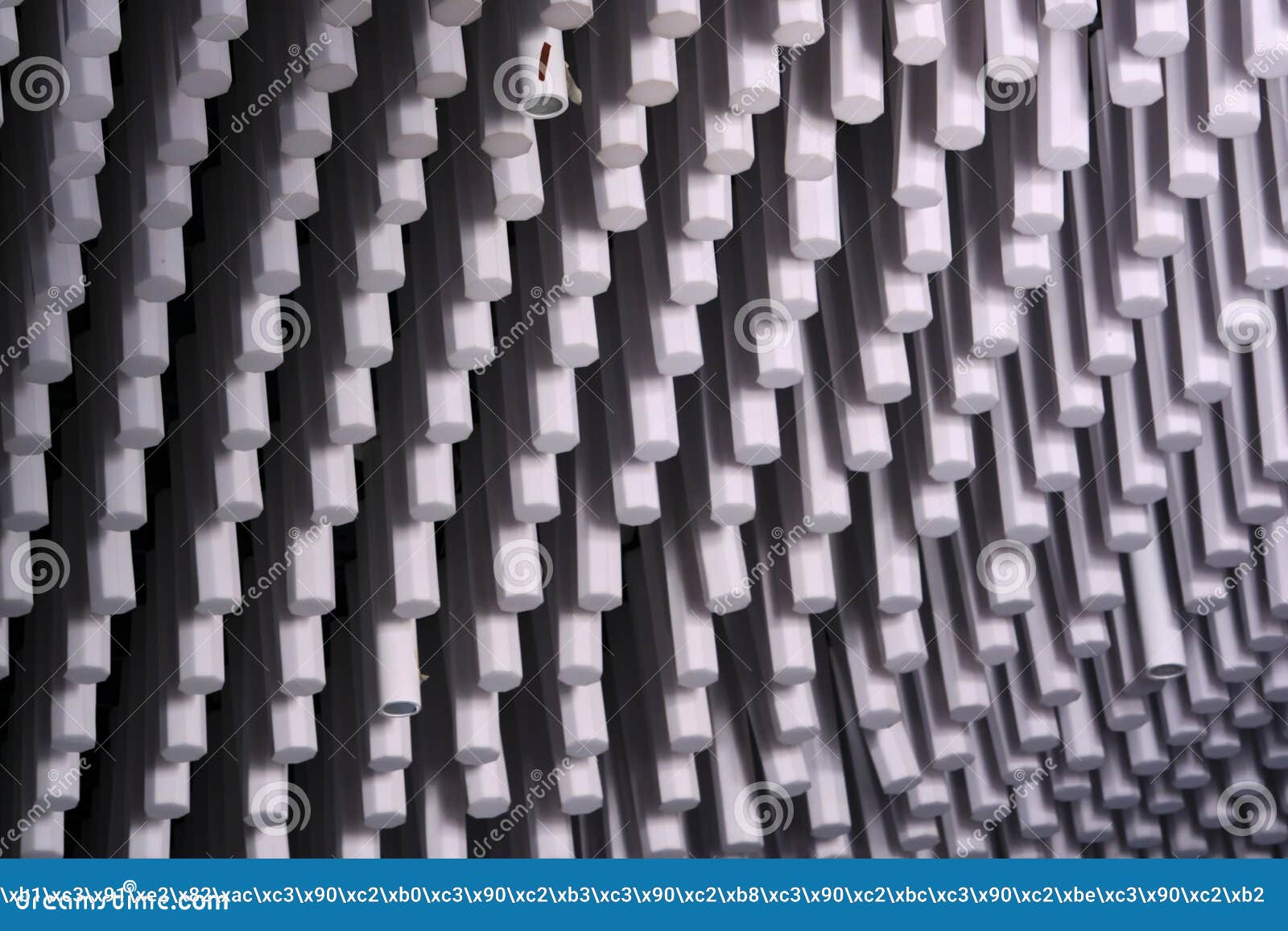 Soundproofing Coating Close-up. Recording Studio Details. Low Light ...