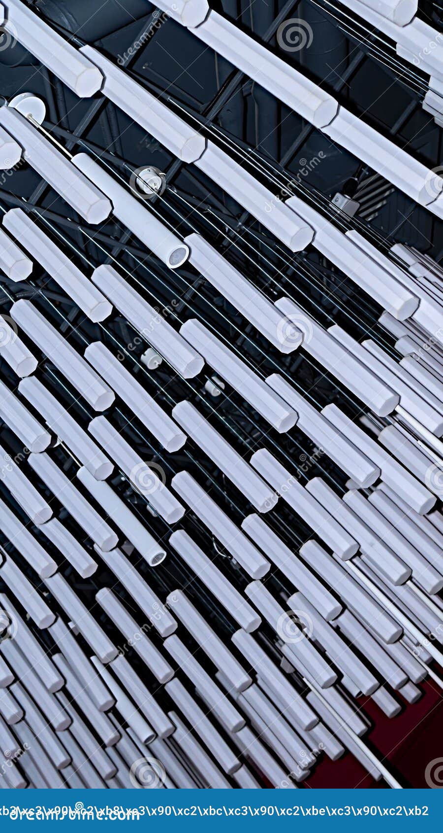 Soundproofing Coating Close-up. Recording Studio Details. Low Light ...