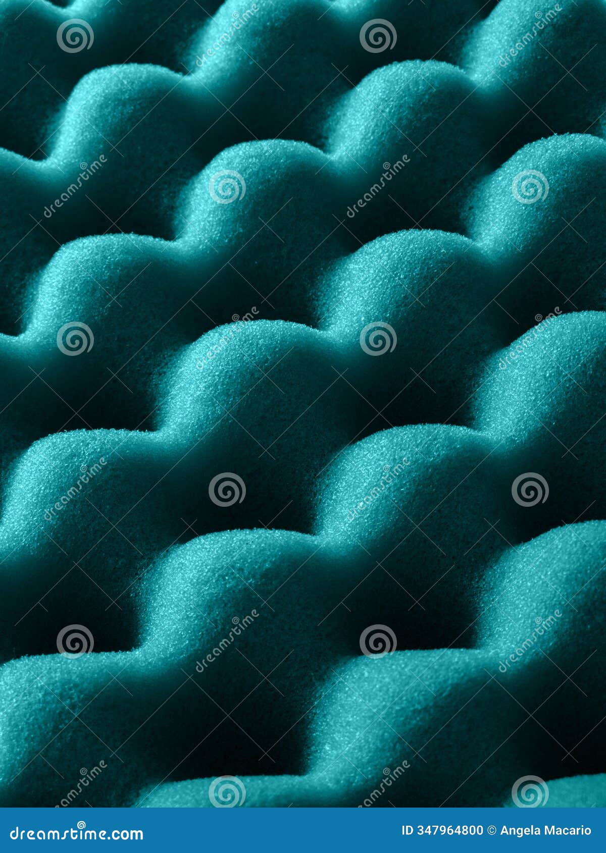 Soundproofing Foam Texture, Green Color. Stock Photo - Image of light ...