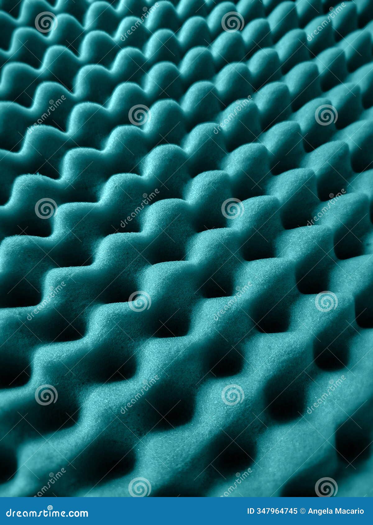 Soundproofing Foam Texture, Green Color. Stock Image - Image of ...