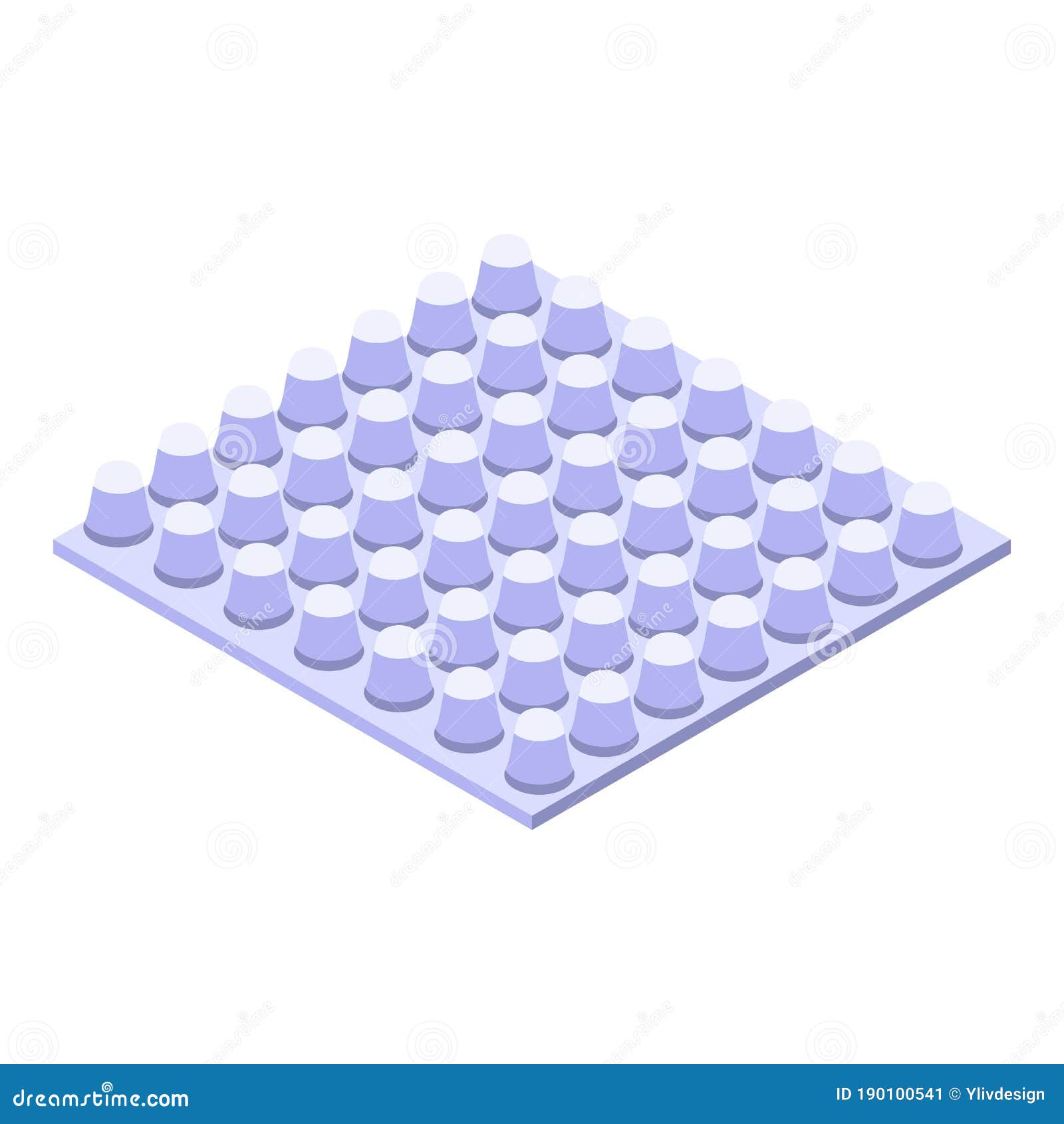 Soundproofing Icon, Isometric Style Stock Vector - Illustration of ...