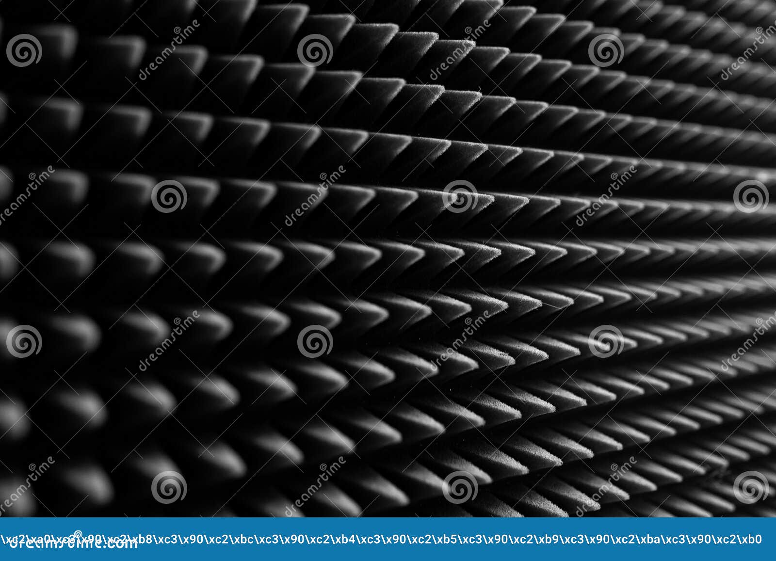 Soundproofing Material Texture Stock Image - Image of dark, industrial ...