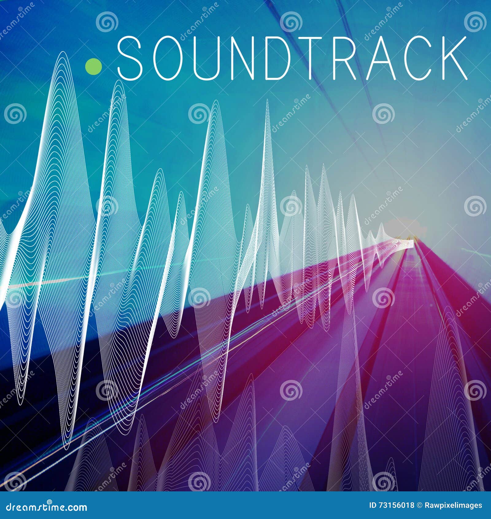 Soundtrack Audio Background Balance Media Concept Stock Photo - Image ...