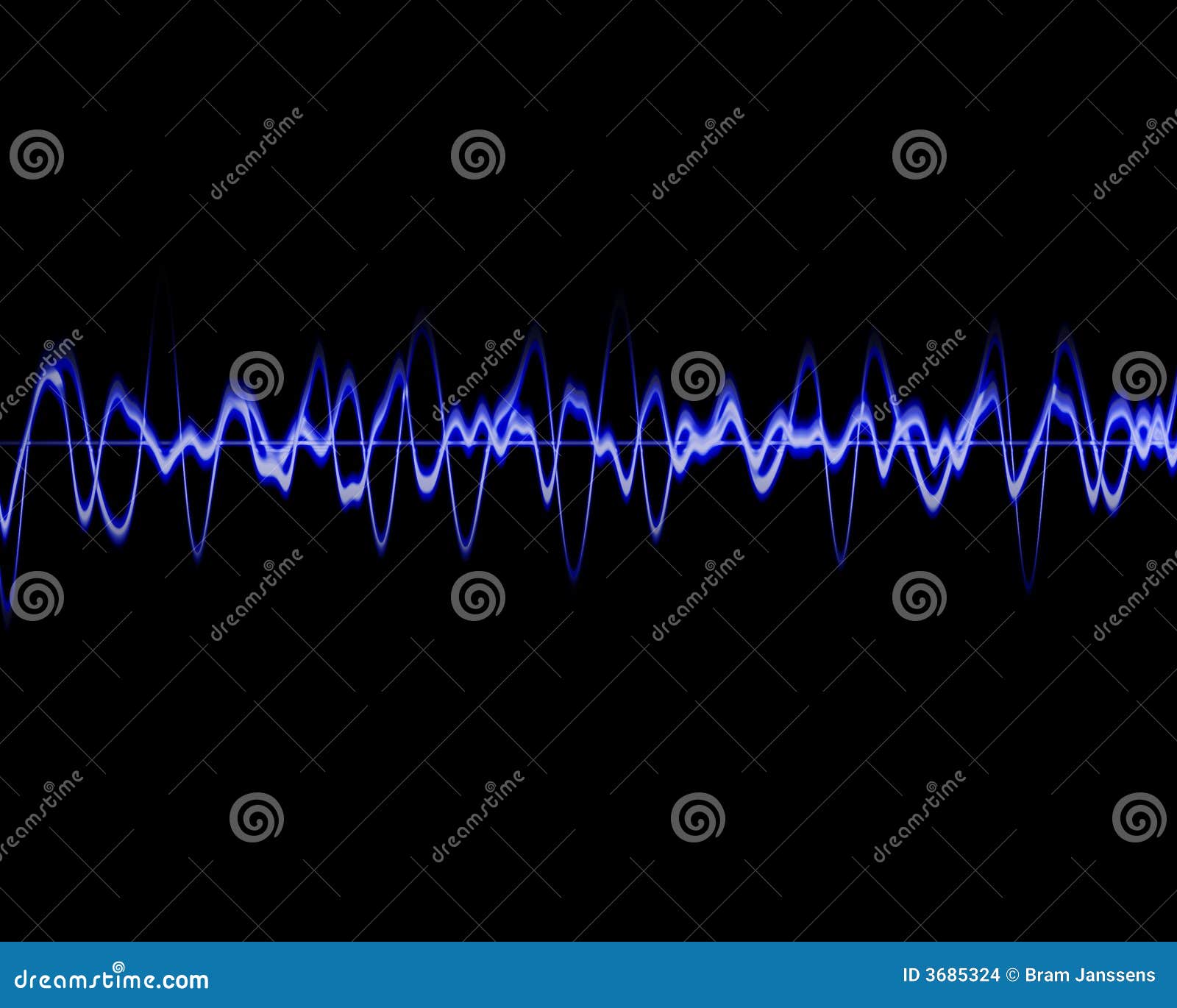Soundwave stock illustration. Illustration of frequency - 3685324