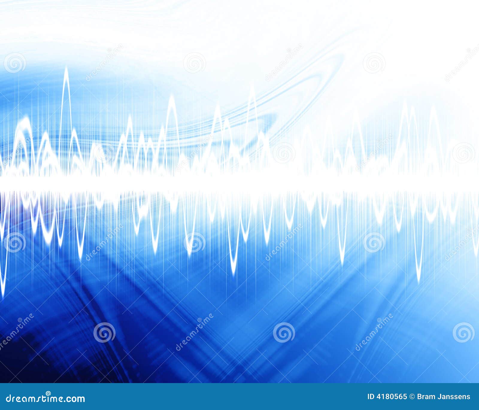 Soundwave stock illustration. Illustration of beat, audio - 4180565