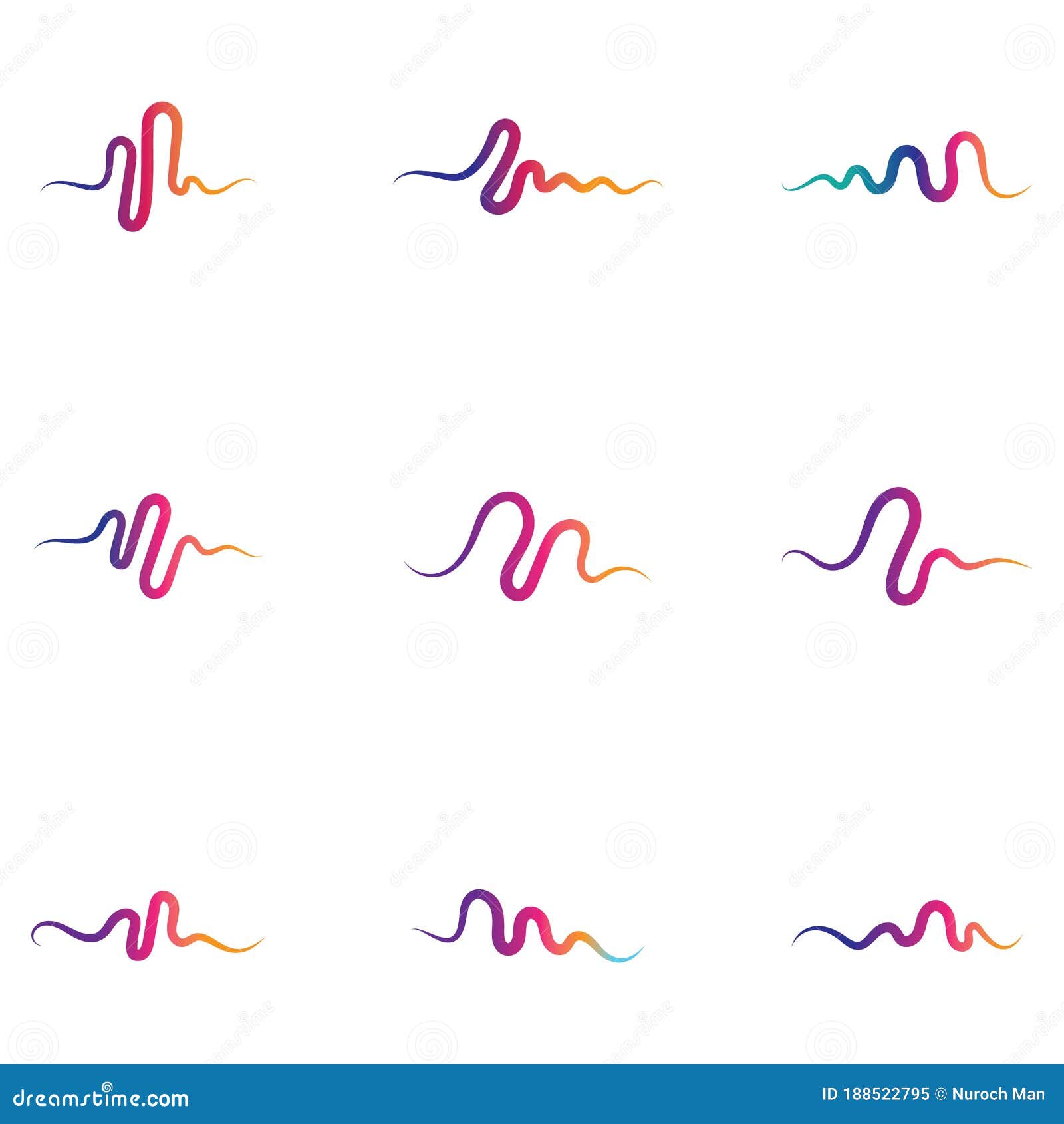 Soundwave Illustration Logo Vector Icon Templates. Stock Vector ...