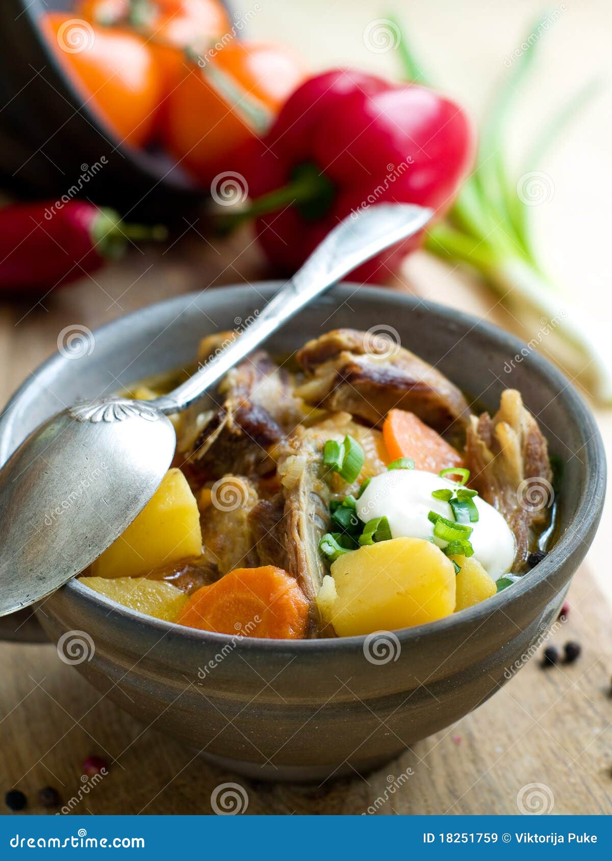 Soup stock image. Image of eating, food, dinner, chilli - 18251759