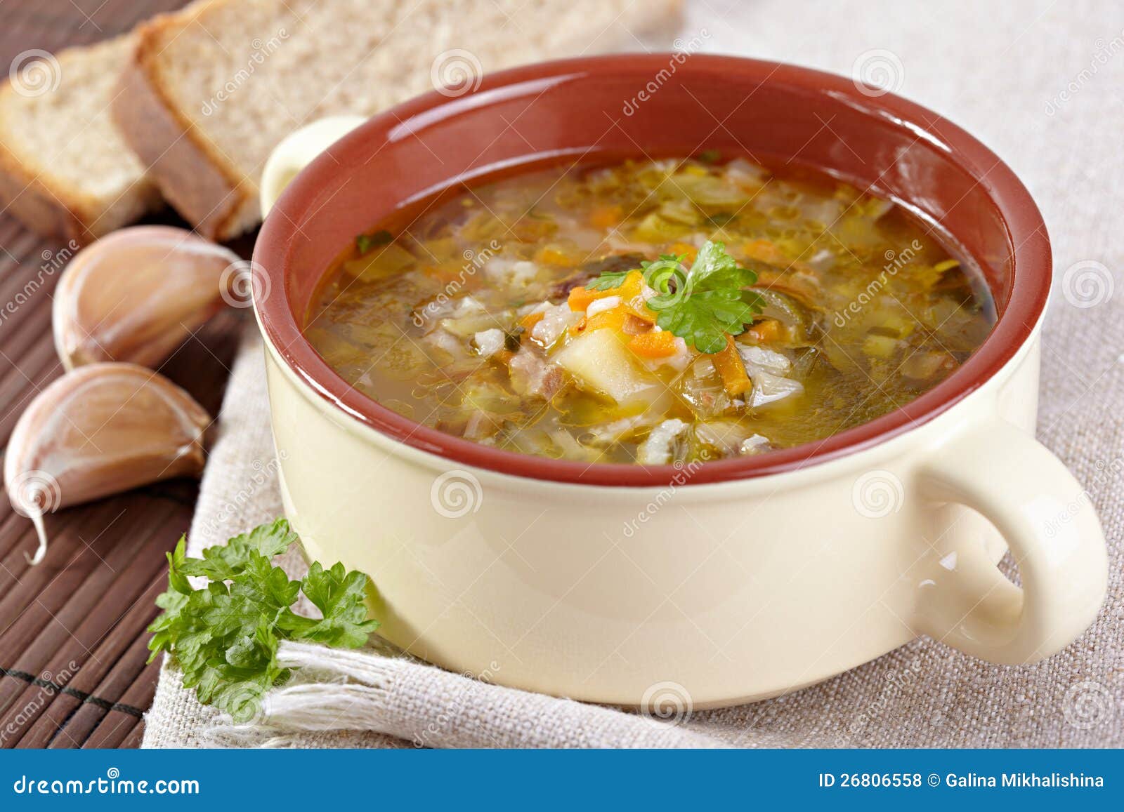 Soup stock photo. Image of soup, life, rassolnik, still - 26806558