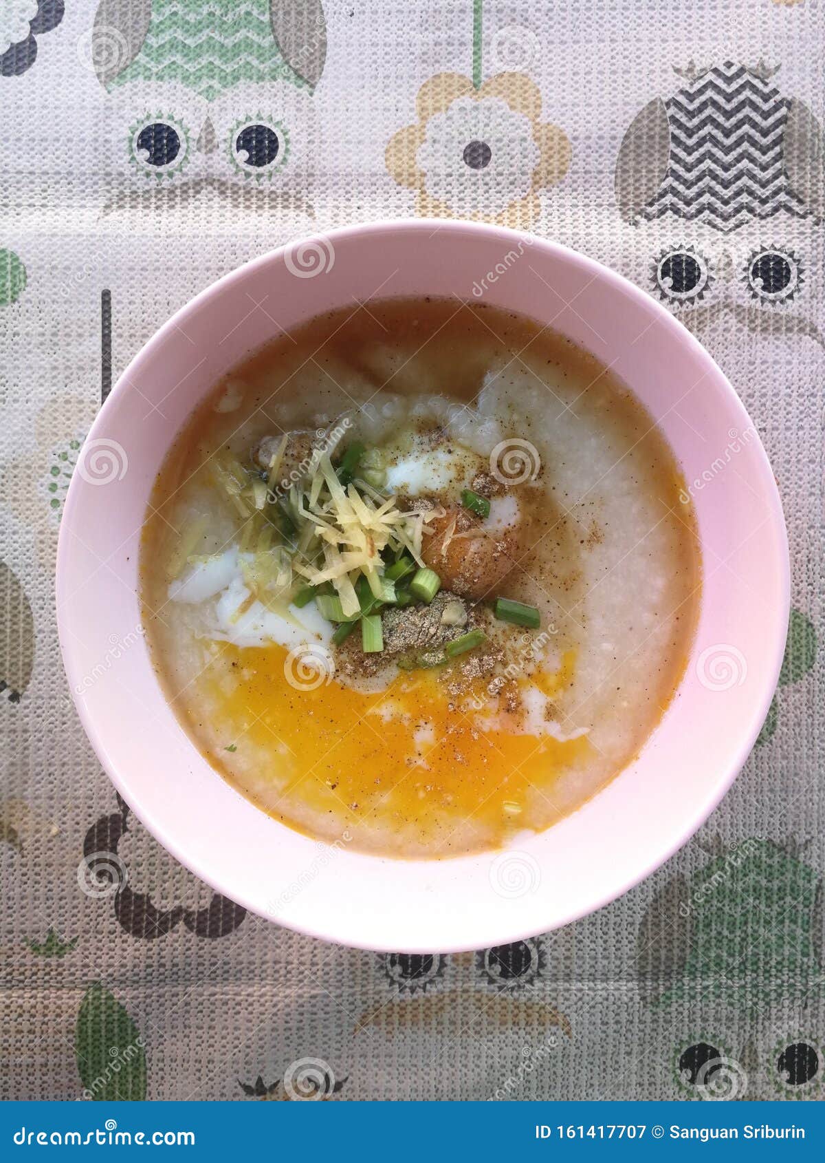 Soup breakfast stock image. Image of rice, thaifood - 161417707