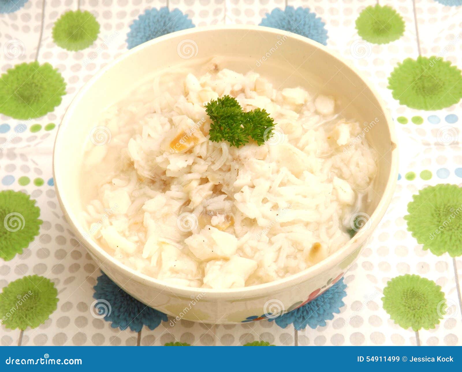 Soup of fish and rice stock image. Image of fish, fresh - 54911499