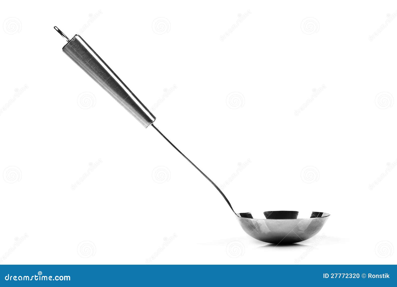 Soup Ladle Isolated On White Stock Photo - Image of culinary, dishware ...