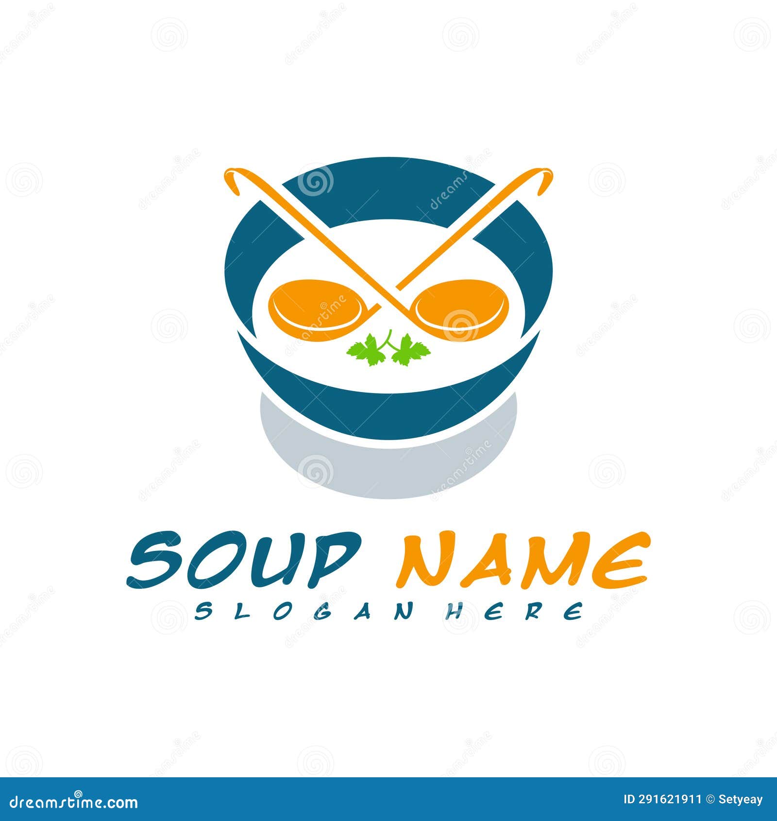 Soup Logo Design Concept. Food Cooking Logo Vector Stock Vector ...