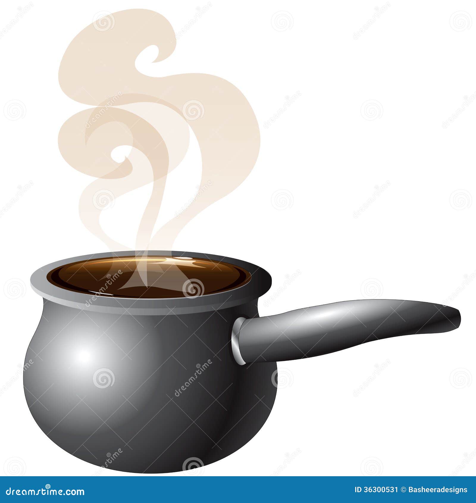 Soup Pot stock vector. Illustration of kitchen, nutrition - 36300531