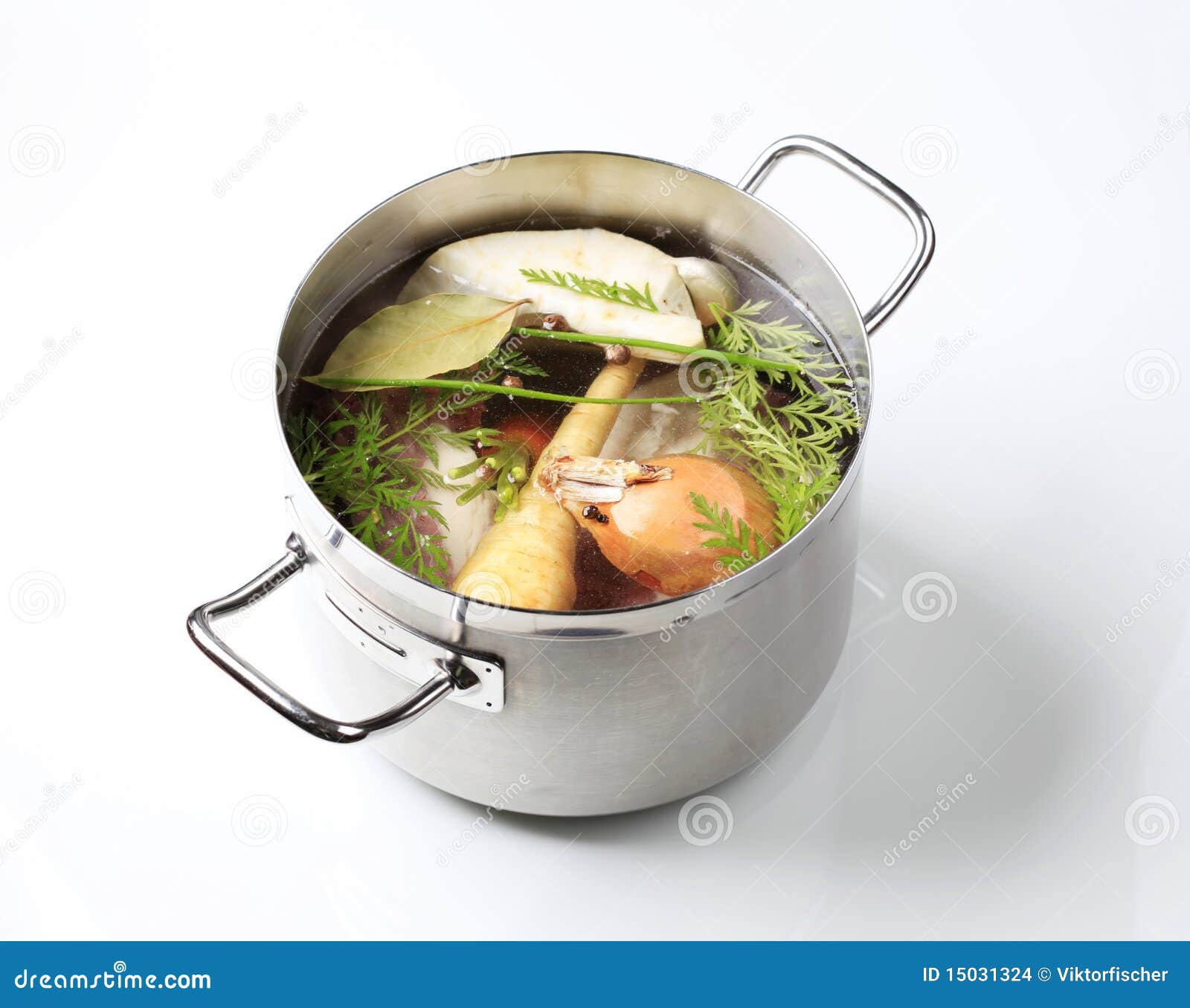 Soup preparation stock photo. Image of studio, stainless - 15031324