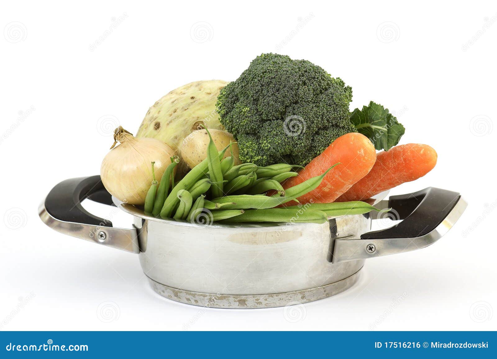 Soup Vegetables in a Cooking Pot Stock Photo - Image of carrot ...