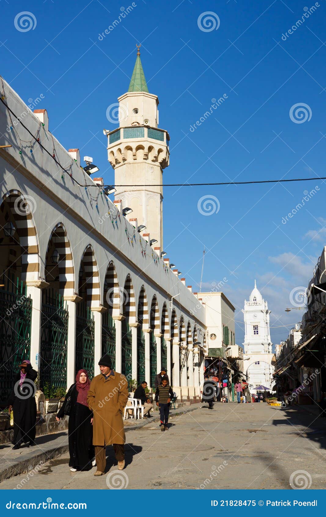 Souq Al-Mushir, Tripoli, Libyen Redaktionelles Bild - Bild von blau ...