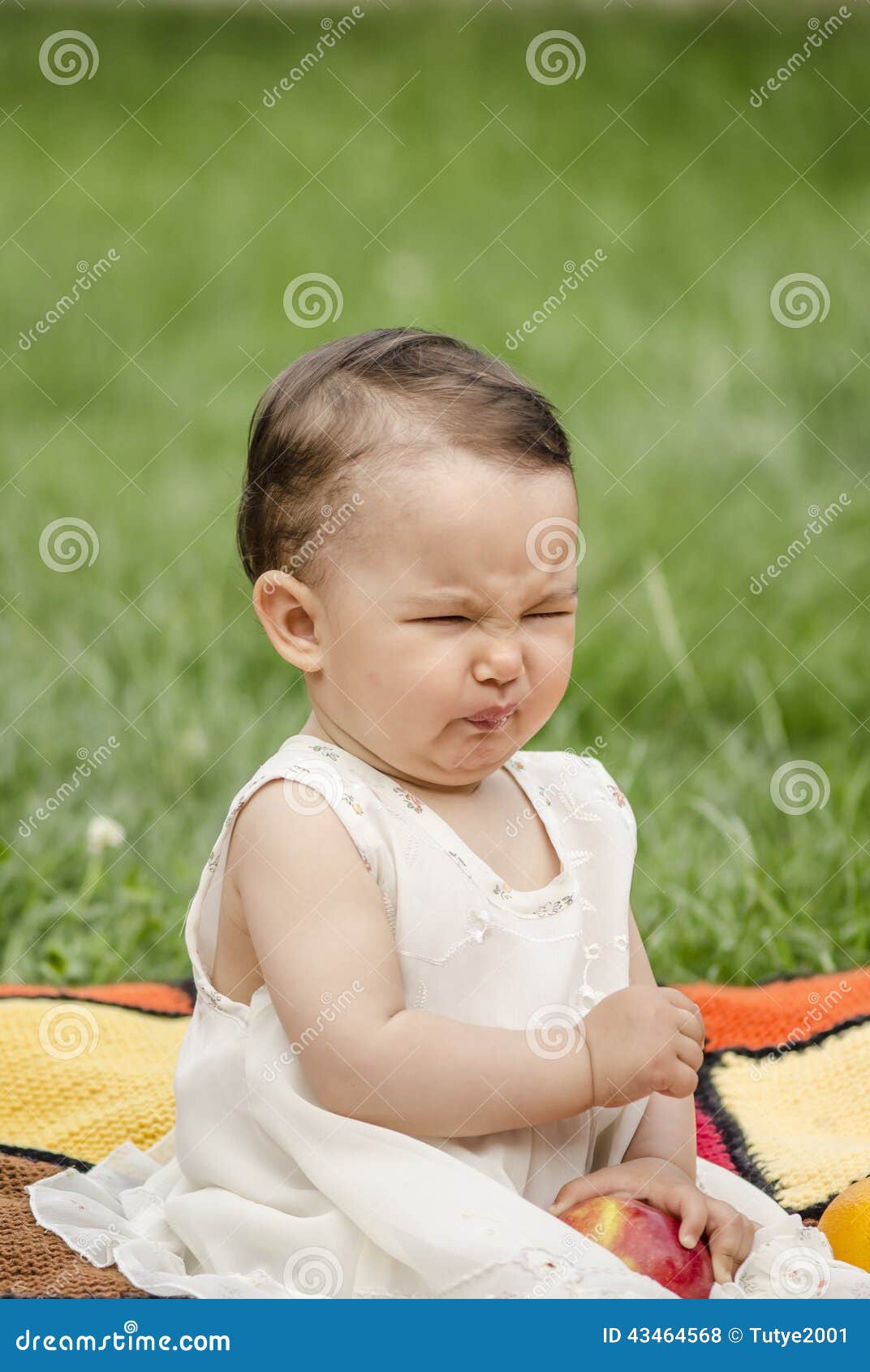 Sour apple stock photo. Image of sour, face, nutrition - 43464568