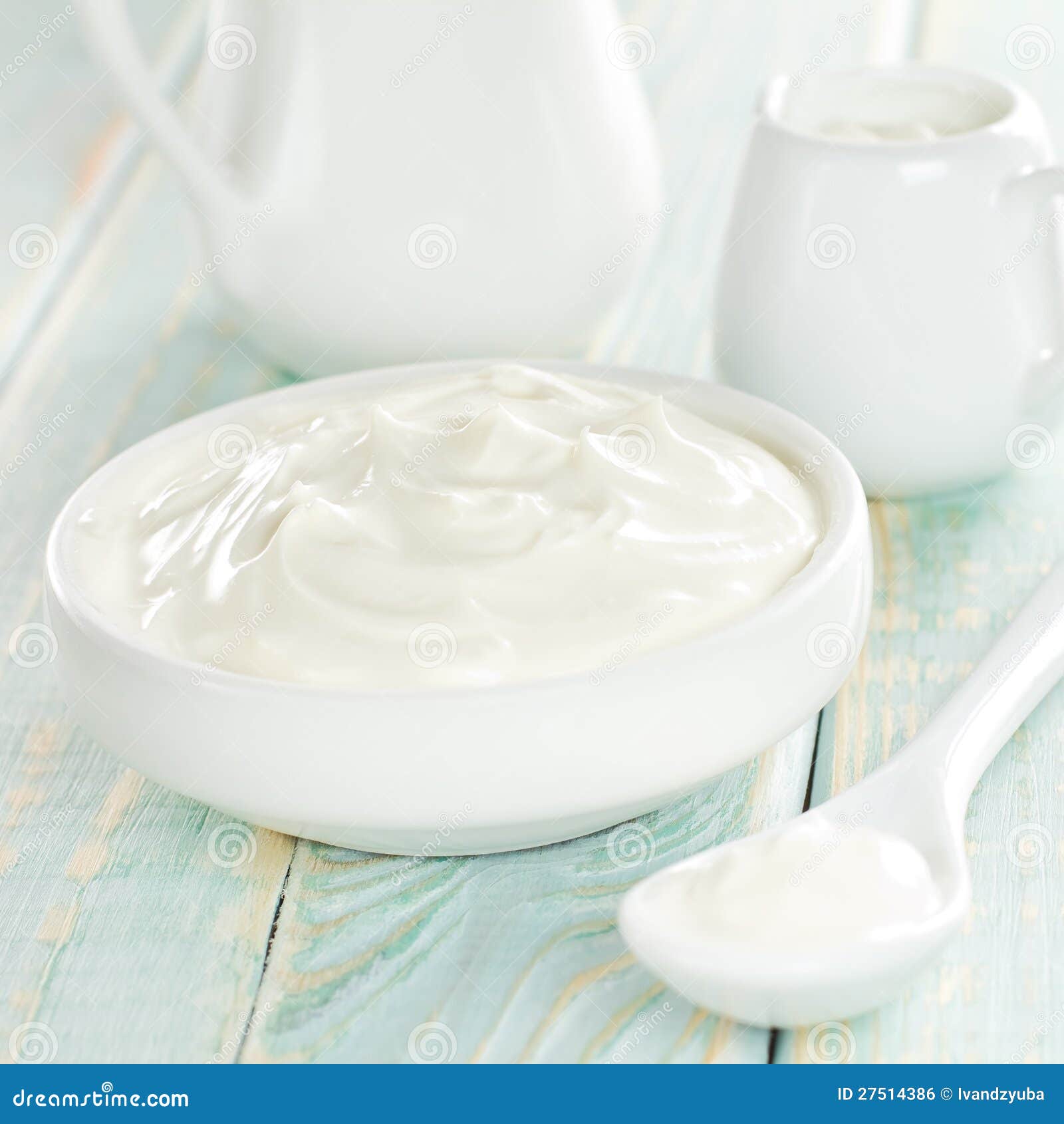 Sour cream stock photo. Image of cuisine, ingredient - 27514386
